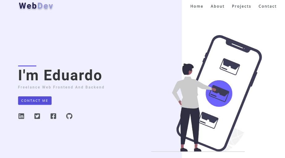 Eduardo Scudeller Libardi WebDev Portfolio | Eduardo S. Libardi Portfolio